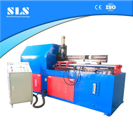 TS-50X50Y Type Semi-auto Metal Round Pipe Pressure Taper Cone Square ...