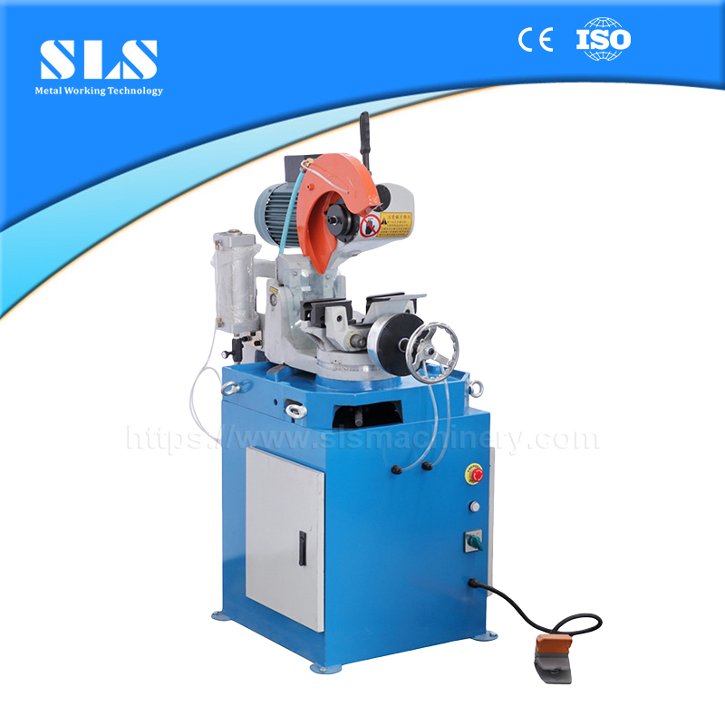 MC-275AC Type Pneumatic Steel Pipe Cutting Square Tube Cold Saw Machine ...