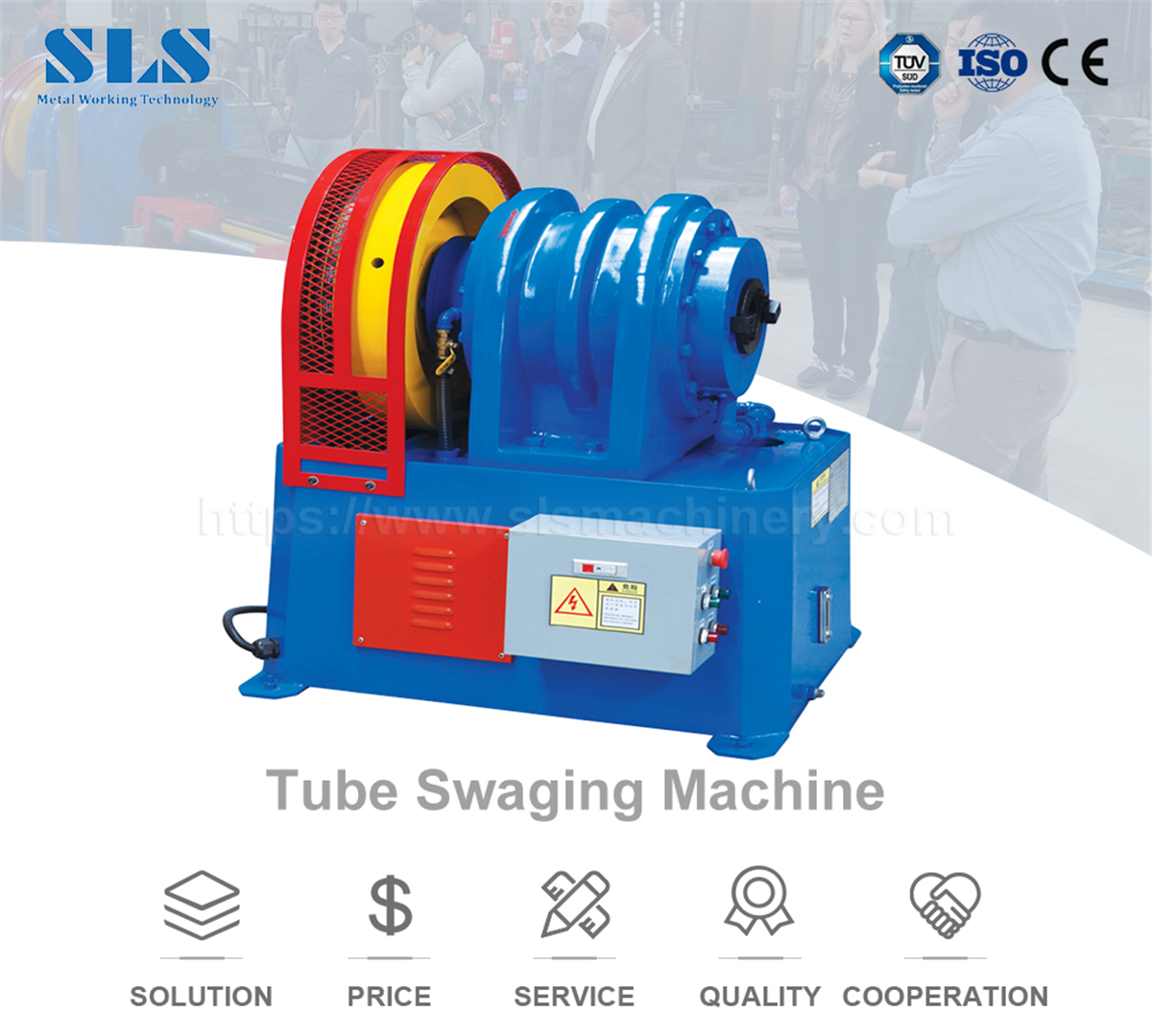 Manual Metal Pipe Tube Tapering Machine, pipe tapering machine - SLS ...